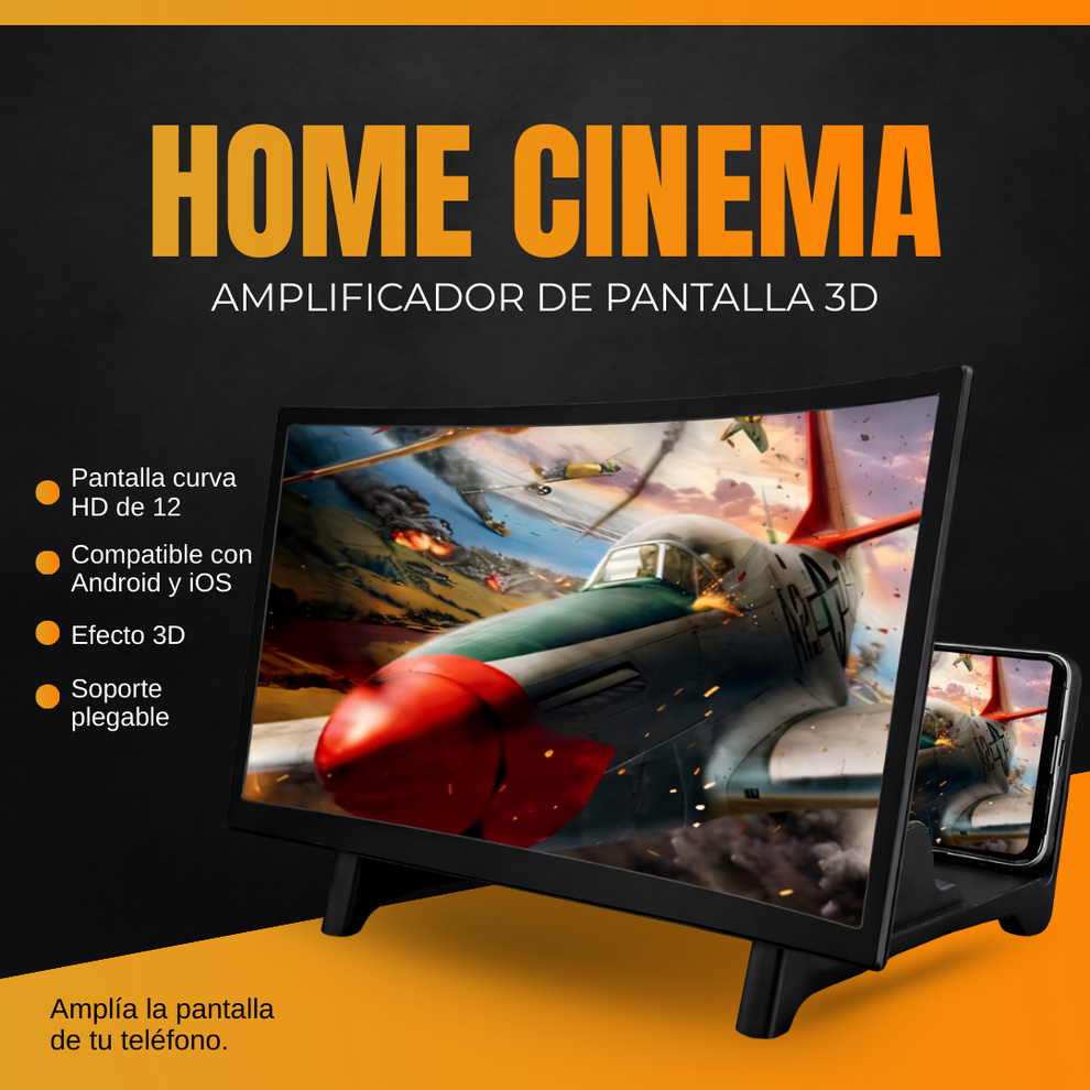 Home Cinema - Amplificador De Pantalla 3D - Compra 1 y Llévate 2 GRATI ...